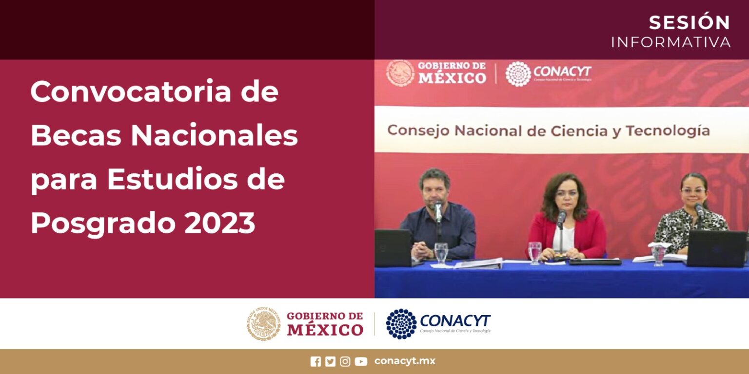 En sesión informativa pública, Conacyt atiende dudas e inquietudes sobre la Convocatoria de ...